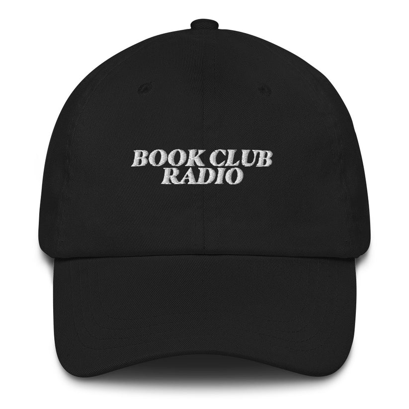 Book Club Radio Logo Black Baseball hat